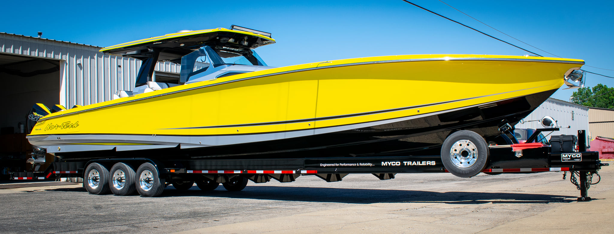 MYCO Trailers - World leader in custom boat trailers